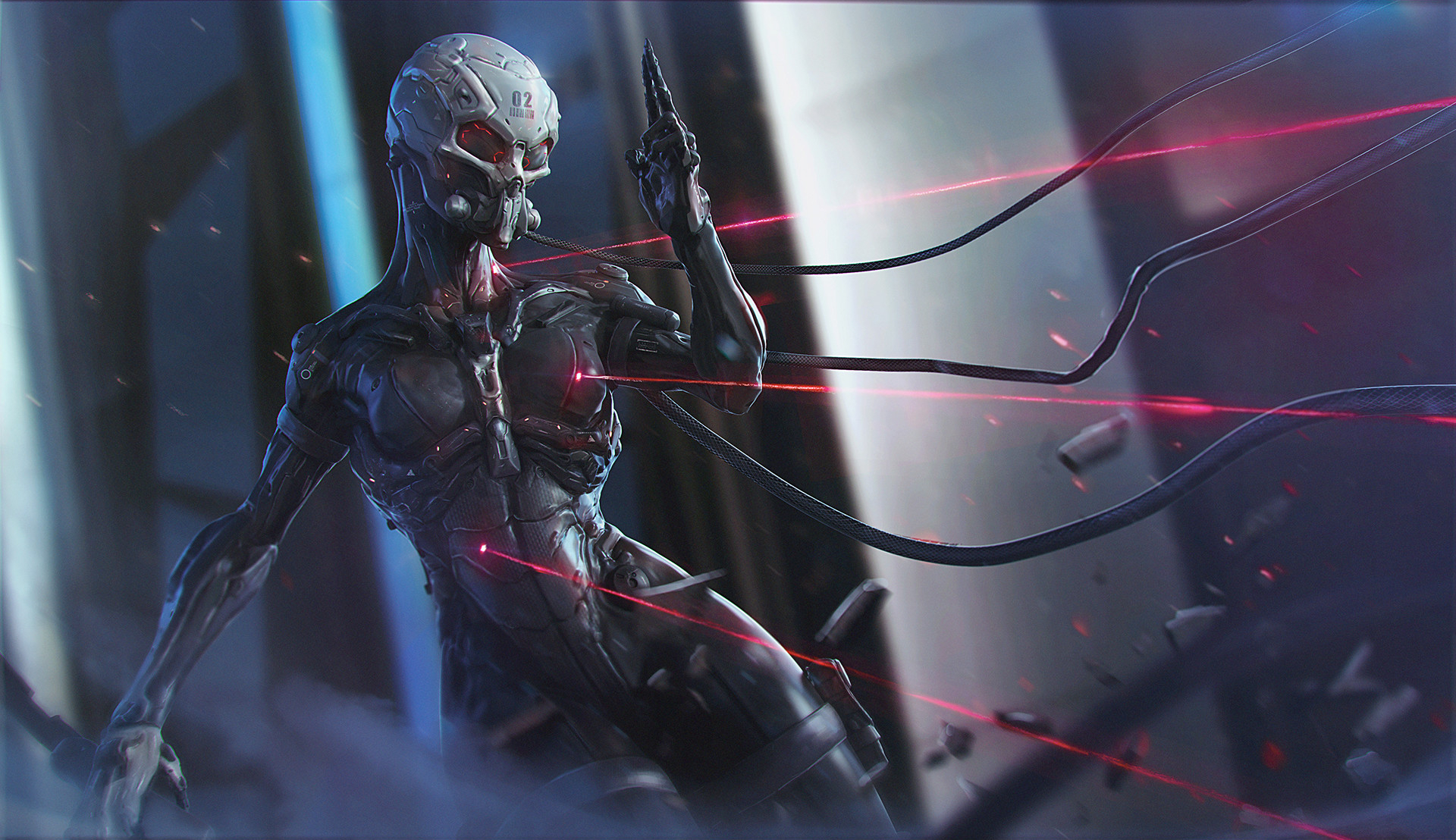 File:Neo Tokyo 2084 - Phantom 01 by Maxime Gainche.jpg - FembotWiki